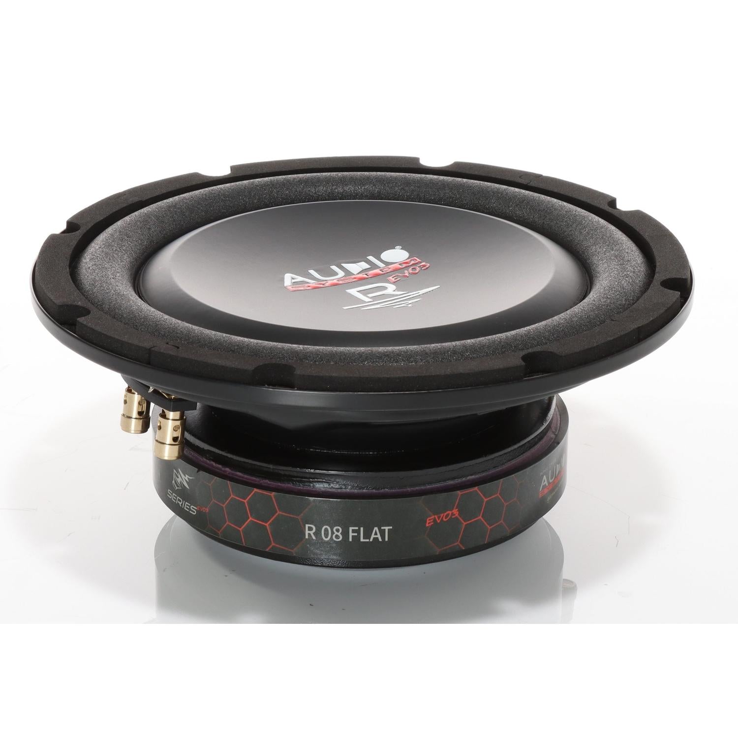Audio System R 08 FLAT EVO 3-D4 8" (20cm) Flat Subwoofer