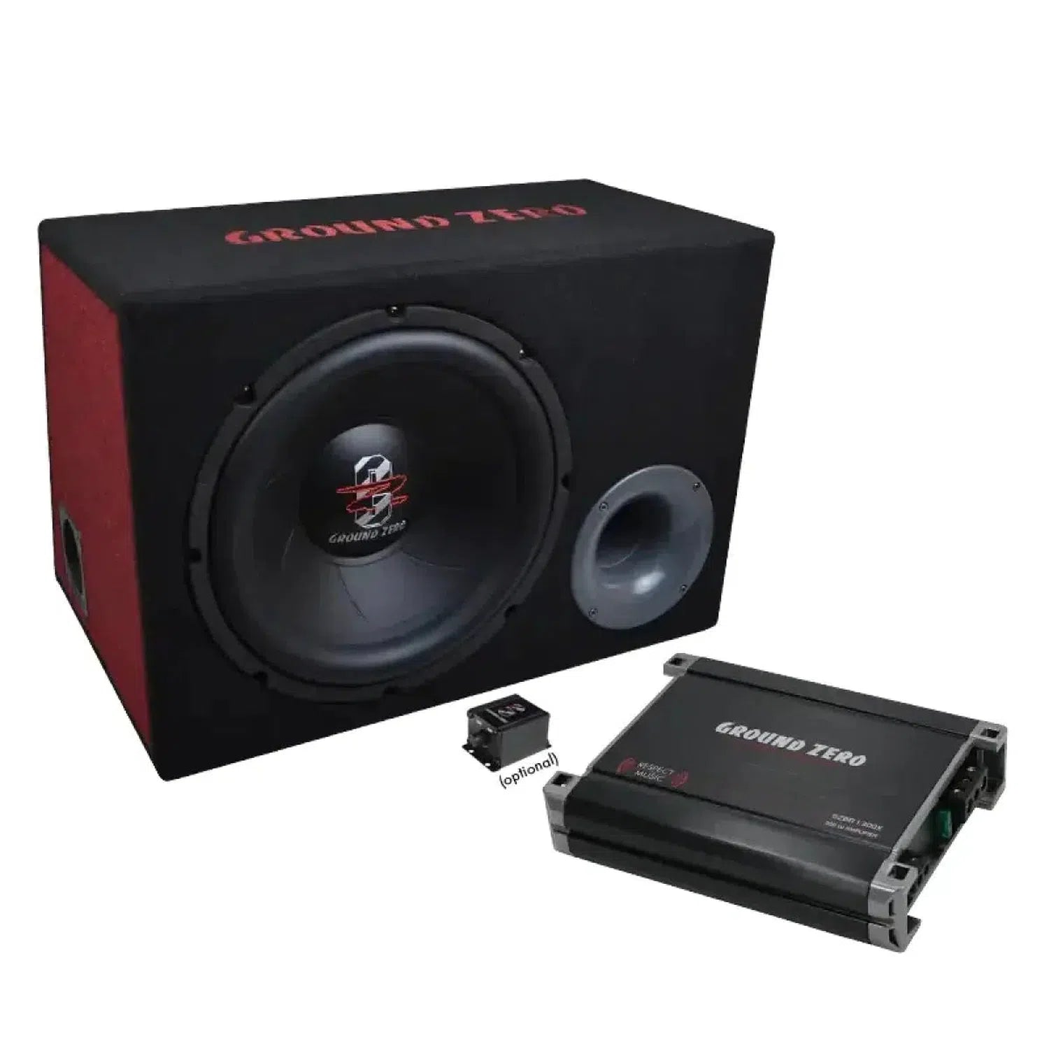 Ground Zero GZ BASS KIT 12.300X-II Subwoofer Complete Set