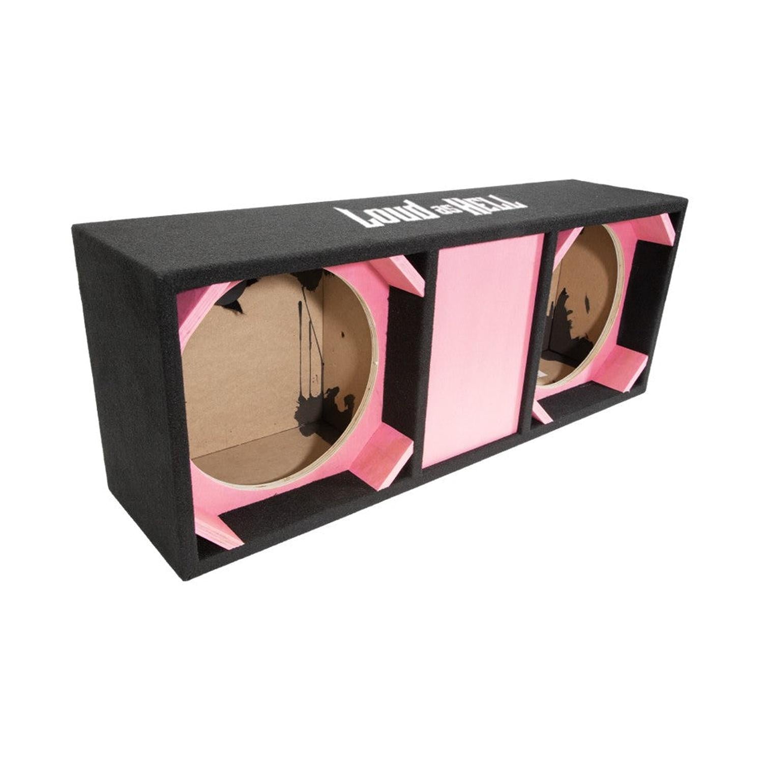Loud as Hell 2x12 inch Pro Pink 12 inch speaker enclosure